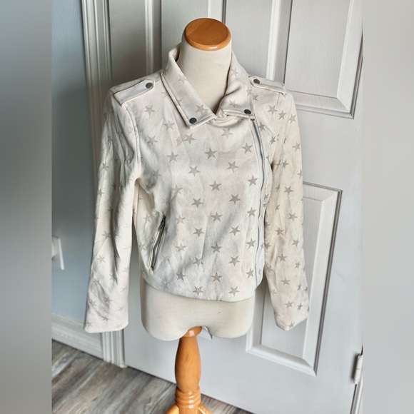 Altar'd State | Jackets & Coats | Altard State Faux Suede Star Jacket ...